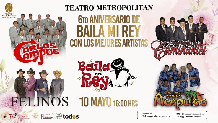 Saca tus mejores pasos en el sexto aniversario de Baila mi Rey