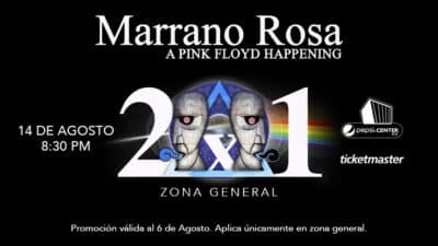 El mejor tributo a Pink Floyd en la CDMX: Marrano Rosa